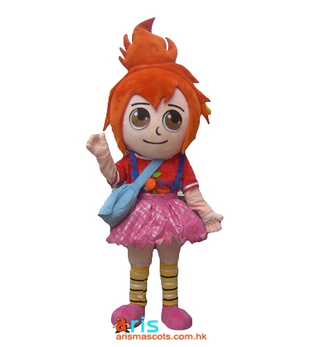 Girl Mascot costume For Party Carnival Outfit Buy Mascots Online Custom ...