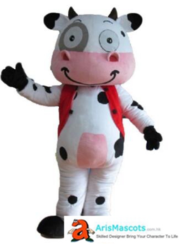 Cow Mascot costume Cartoon Mascot Costumes for Kids Birthday Party ...
