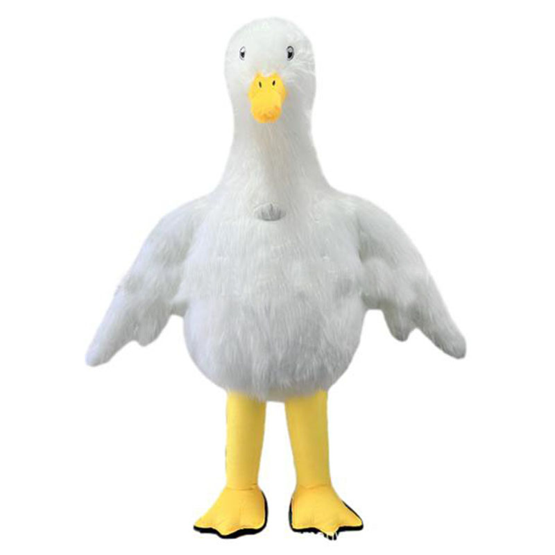 Inflatable Goose Costume Adult Duck Blow Up Mascot Suit for ...